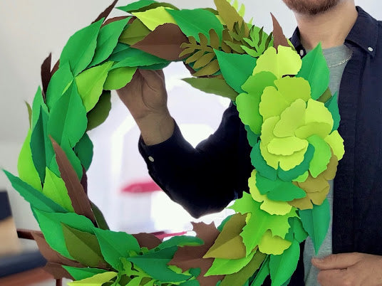 Paper Wreaths with Mackenzie Browning Saturday October 4 2025 – SHED Chetwyn Farms