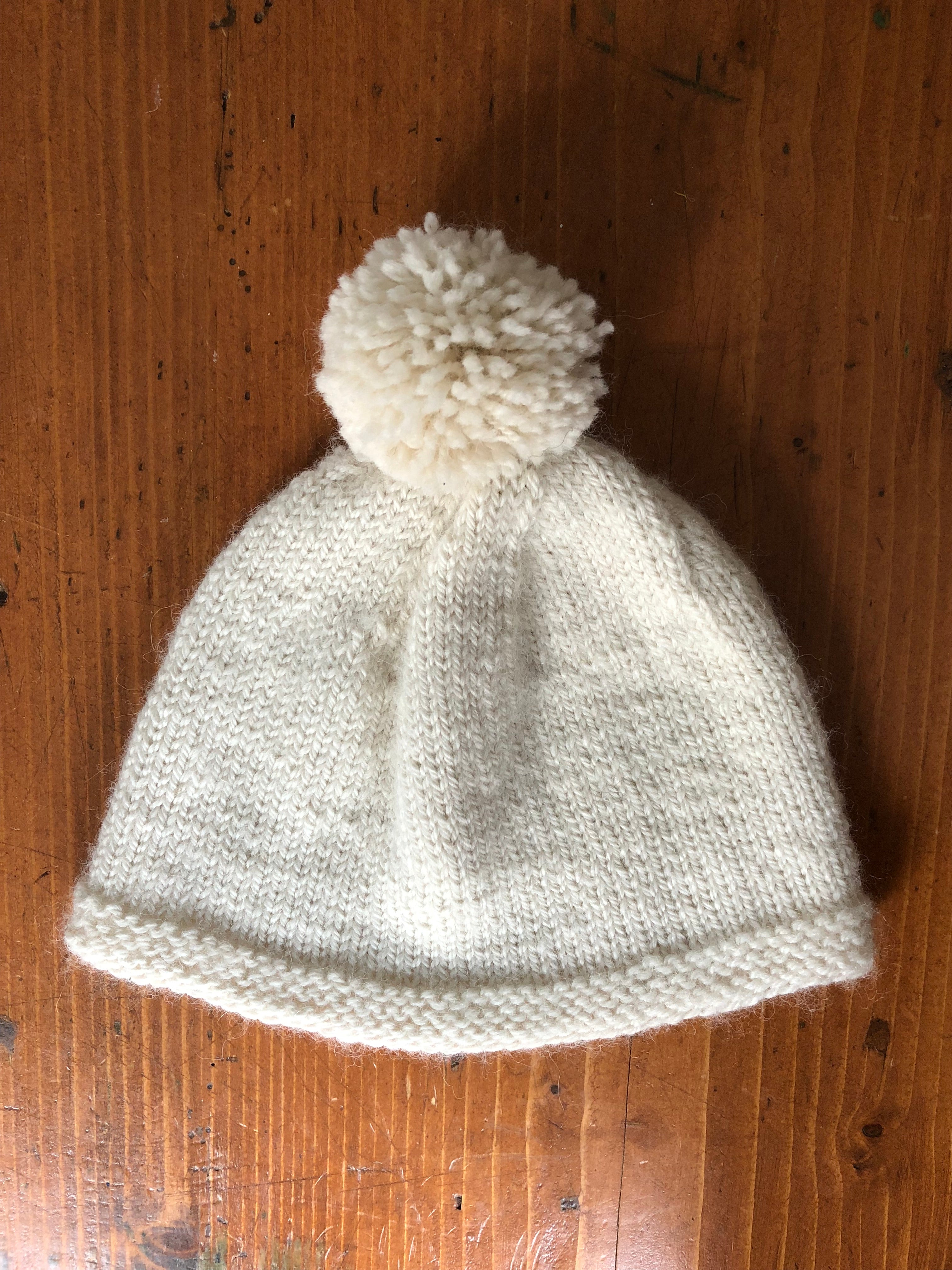 Alpaca Cap Toddler & Children’s Single Pom-Pom “Everett” | SHED Chetwyn ...